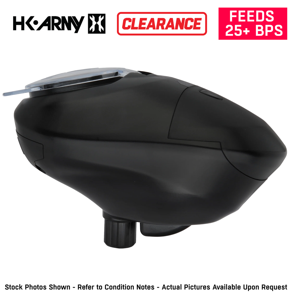 CLEARANCE HK Army Paintball Speed Hopper Paintball Loader - Black - OP