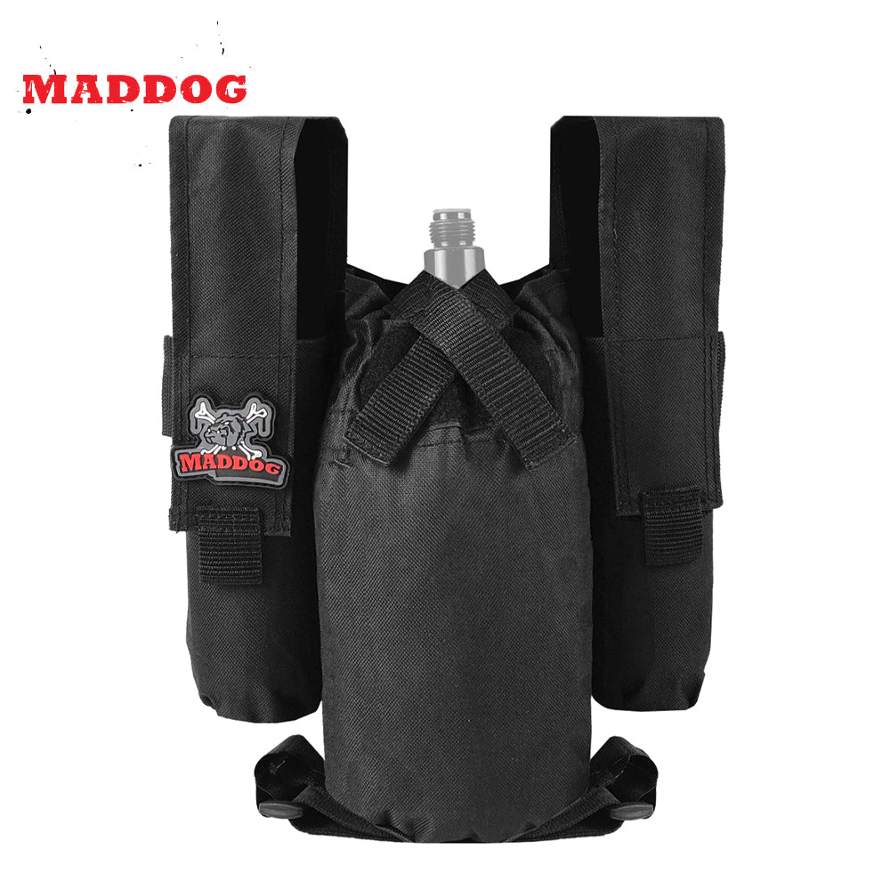 Maddog 2+1 Paintball Harness - Black From Paintball Deals