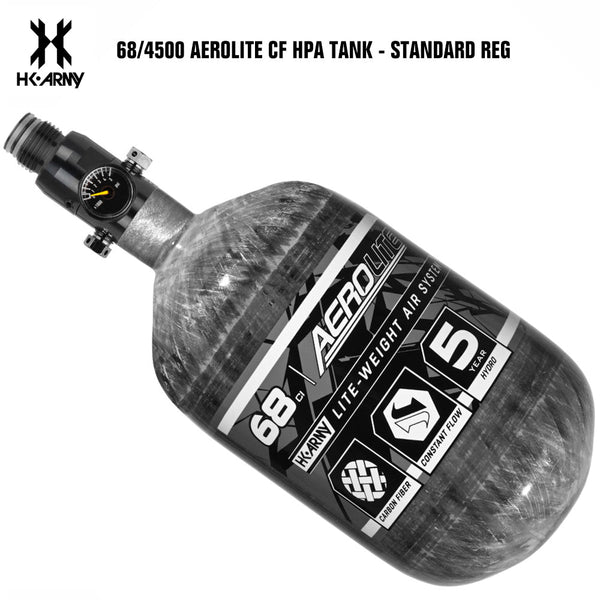 HK Army 68/4500 AEROLITE HPA Compressed Air Tank System From Paintball ...