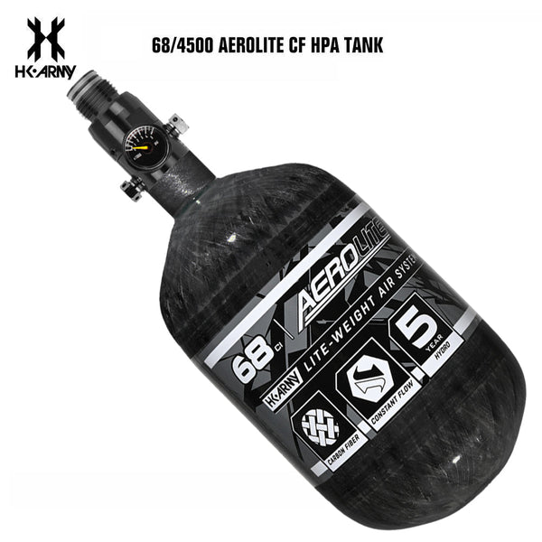 HK Army 68/4500 AEROLITE HPA Compressed Air Tank System From Paintball ...