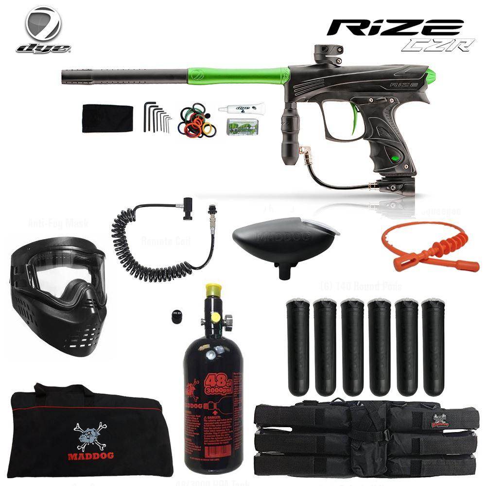 Dye Rize CZR Corporal HPA Paintball Gun Package From Paintball Deals ...