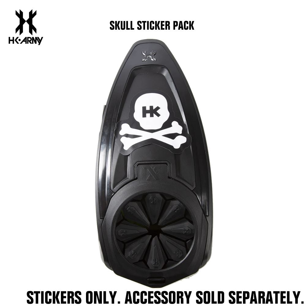 HK Army Paintball Sticker Pack - Skull (7 Assorted) – Maddog Sports