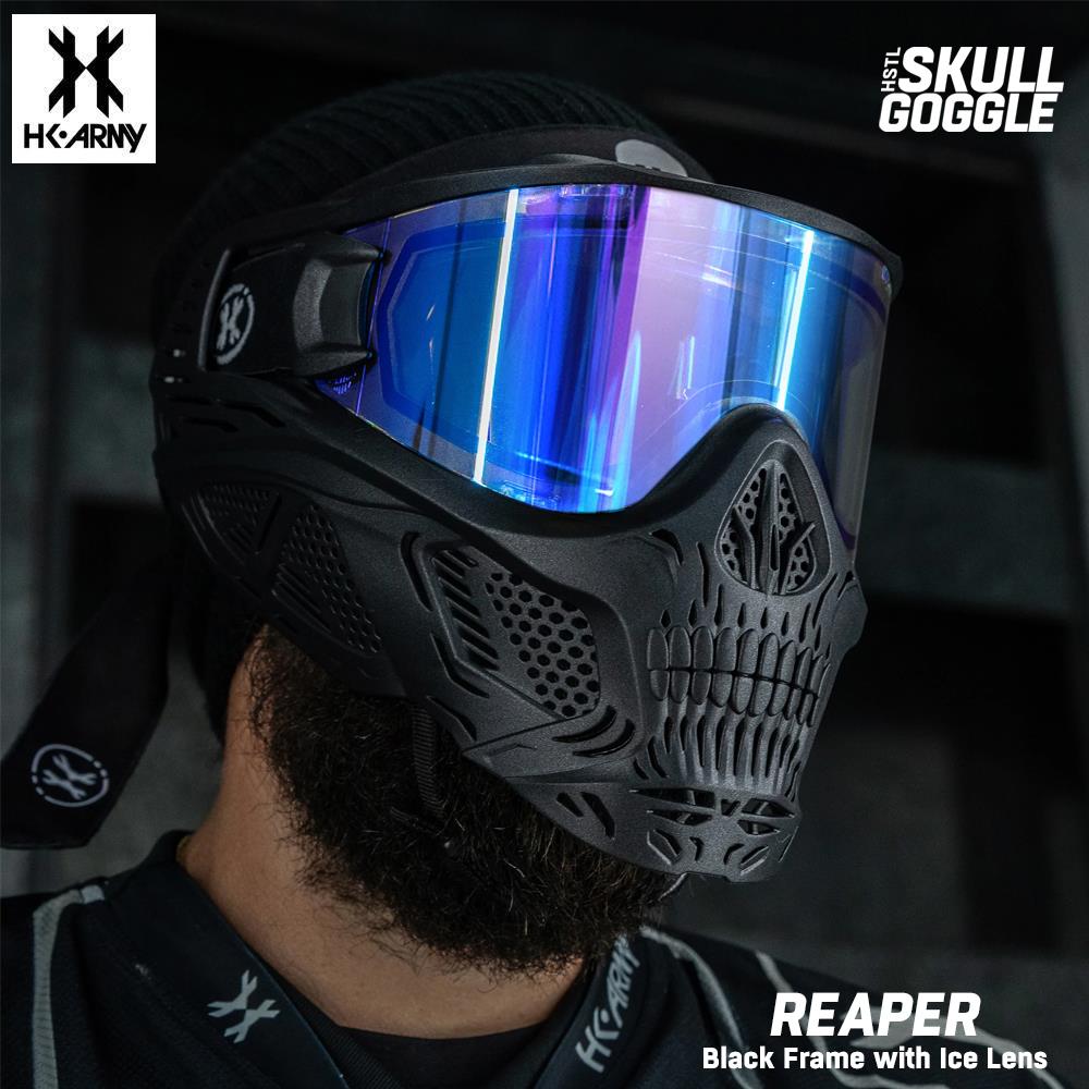 HK Army HSTL SKULL Goggle Paintball Airsoft Mask with Thermal Anti-Fog ...