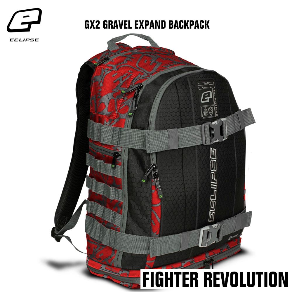 Planet Eclipse GX2 Gravel Paintball Expand Backpack Gearbag - Fighter – Maddog Sports